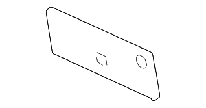 2007-2012 Mitsubishi License Panel 6430A067 | Mitsubishi Motors Store