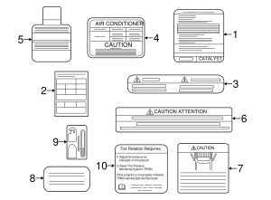 21599-7991A - Fan Label 2008-2024 Nissan | Nissan Parts & Accessories ...