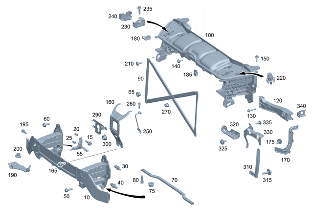 167-620-92-00 - Strut 2020-2024 Mercedes-Benz | Mercedes-Benz USA Parts