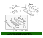 2013-2021 Mazda Under Cover Rivet TK2150355 | NewAutoParts.com