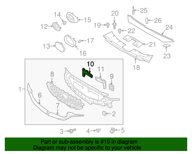 2017-2021 Mazda CX-5 Support KB8A-50-103A | RealMazdaParts.com