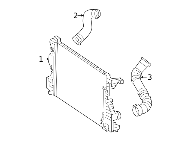 2019-2022 Mercedes-Benz Intercooler 260-090-31-00 | AutoNation Parts