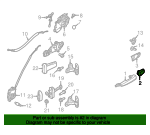 Genuine OEM Exterior Door Handle Cover Part# LR025406 Fits 2012-2020 ...