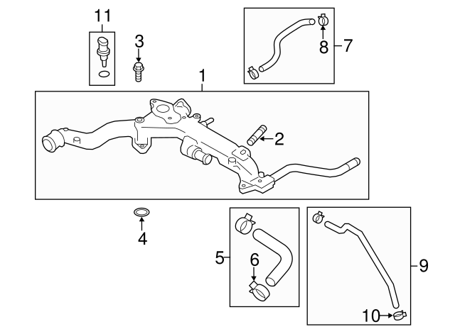 2012-2018 Subaru OEM NEW 2019-2020 Subaru Forester Legacy Outback ...