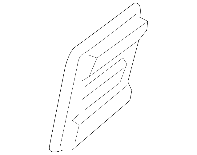 447-830-31-00-9051 - Vent Screen 2016-2023 Mercedes-Benz Metris ...