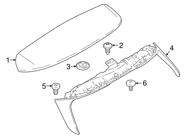 Genuine BMW 51-62-7-360-536 | Lower Air Guide | FREE Shipping on Most ...