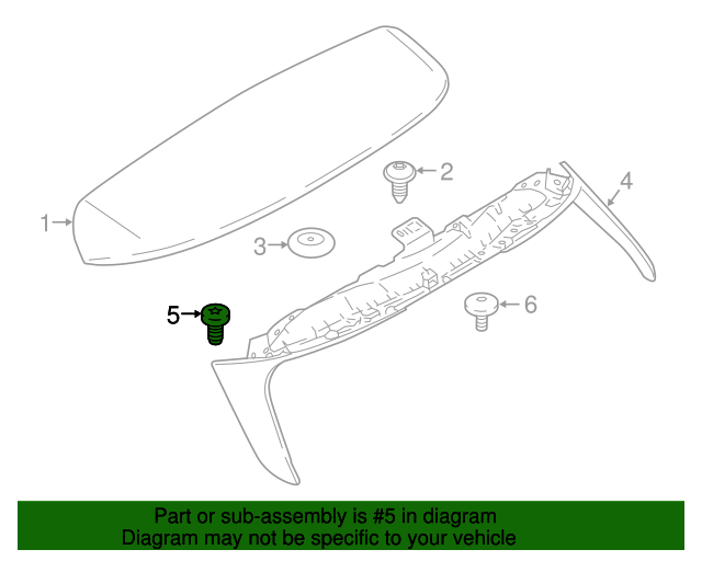 Genuine BMW 51-62-9-908-702 | Lower Air Guide Screw | FREE Shipping on ...