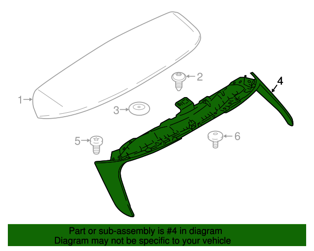 Genuine BMW 51-62-7-360-536 | Lower Air Guide | FREE Shipping on Most ...