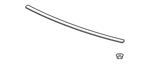 2020-2023 Chevrolet Front Bumper Fascia Upper Molding 84319818 ...