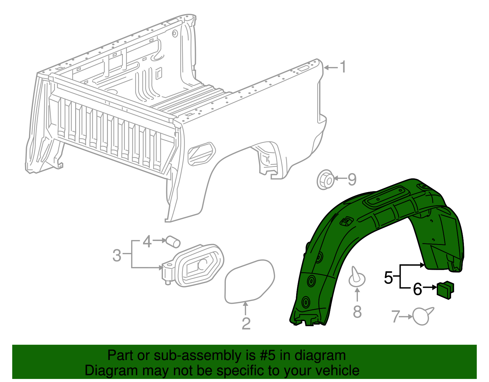 Buy Genuine GM Auto Parts - Liner (Part # 22893880) | GM Parts Store