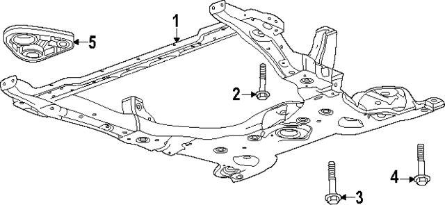 2024 GM Bracket 42763643 GM | GMPartsDirect.com