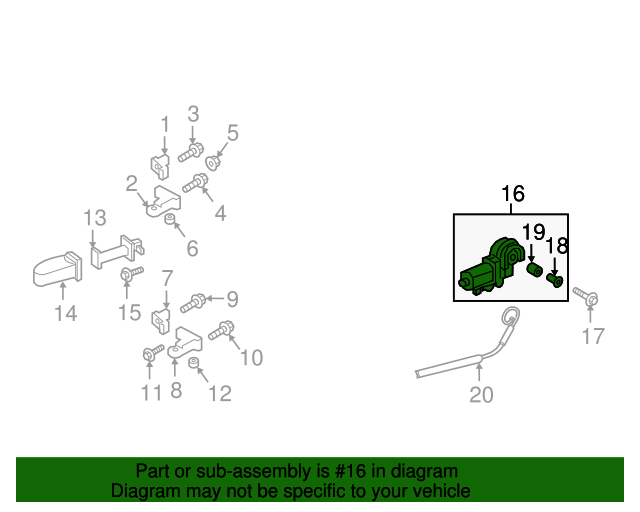 2011-2023 Audi Drive Assembly 4F0-837-059-A | Audi USA Parts