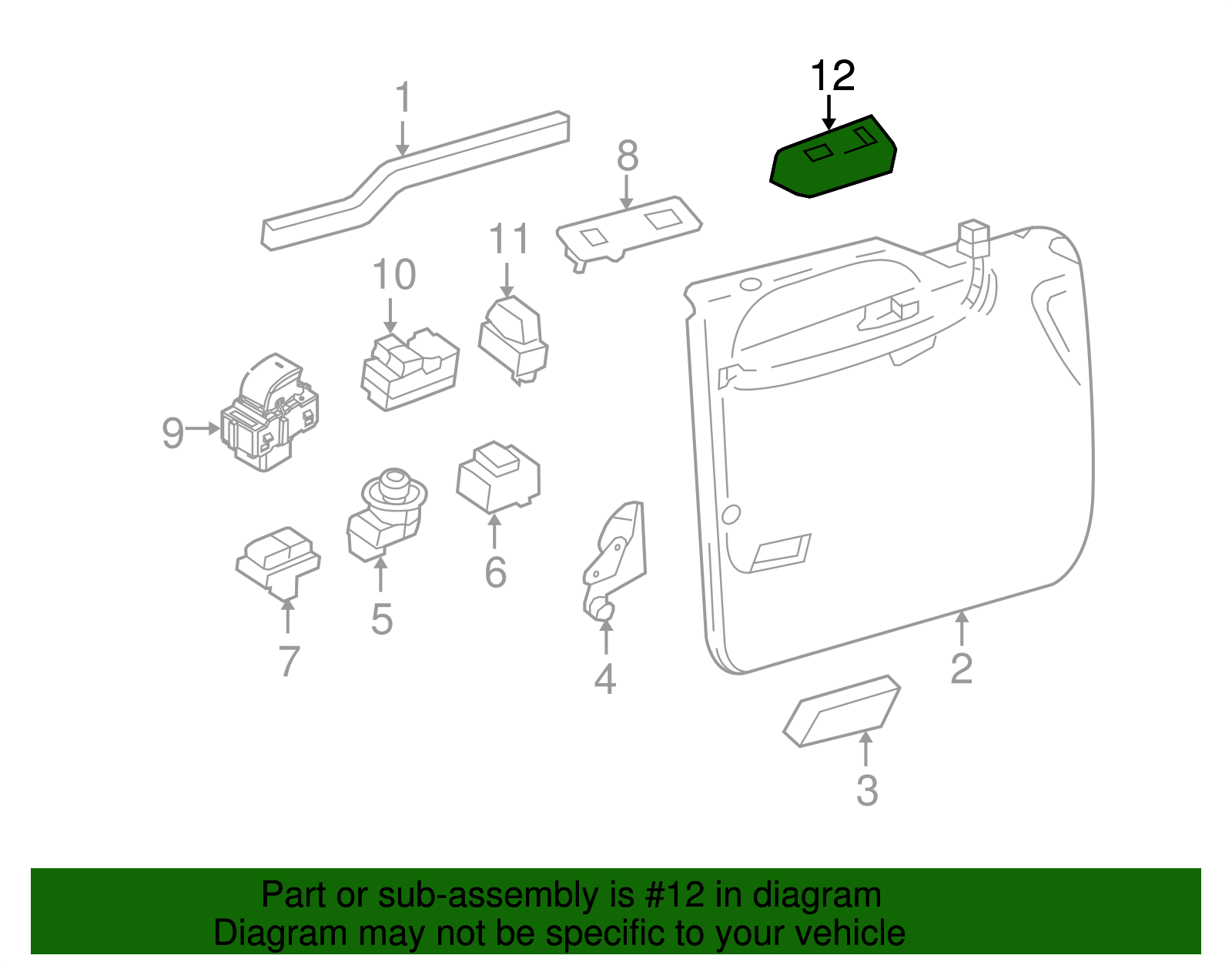 2008-2016 Ford Switch Housing 7C3Z-14525-AA | Retail Performance Auto Parts