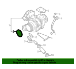 11617796622 - 2011-2019 BMW Turbocharger Seal (11-61-7-796-622) | BMW ...