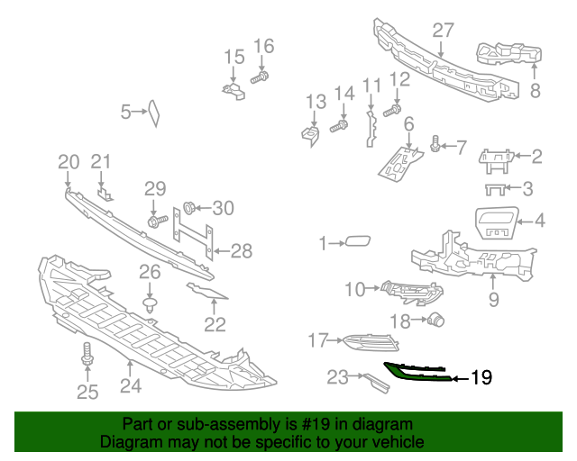 31425449 - Trim Molding - 2017-2020 Volvo | Volvo OEM Parts Direct