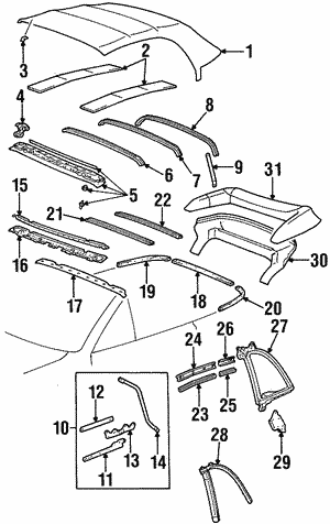 Toyota Tacoma Tonneau Cover For Sale | OEM Genuine Toyota Parts
