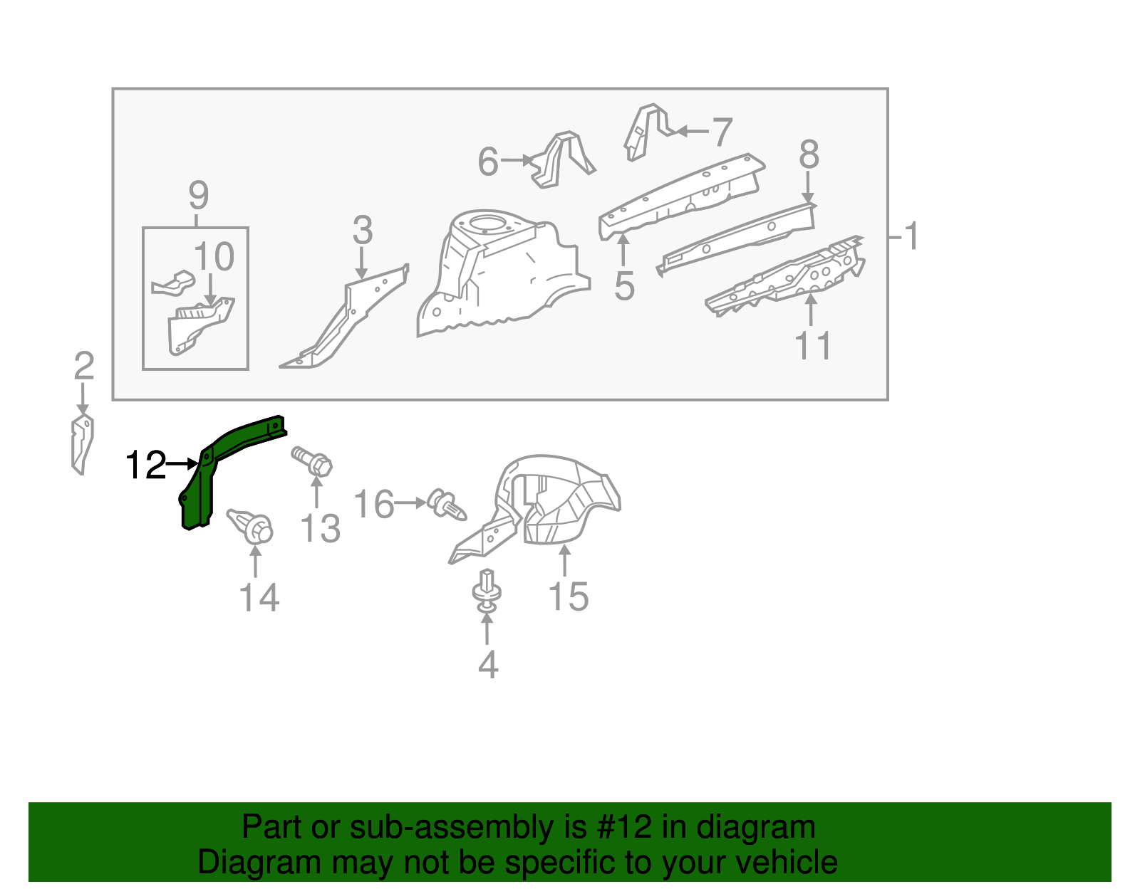 2014-2019 Toyota Highlander Seal 53737-0E060 | Toyota San Diego Parts