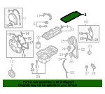 MN137117 - Valve Cover Gasket 2004-2012 Mitsubishi | Mitsubishi Direct ...