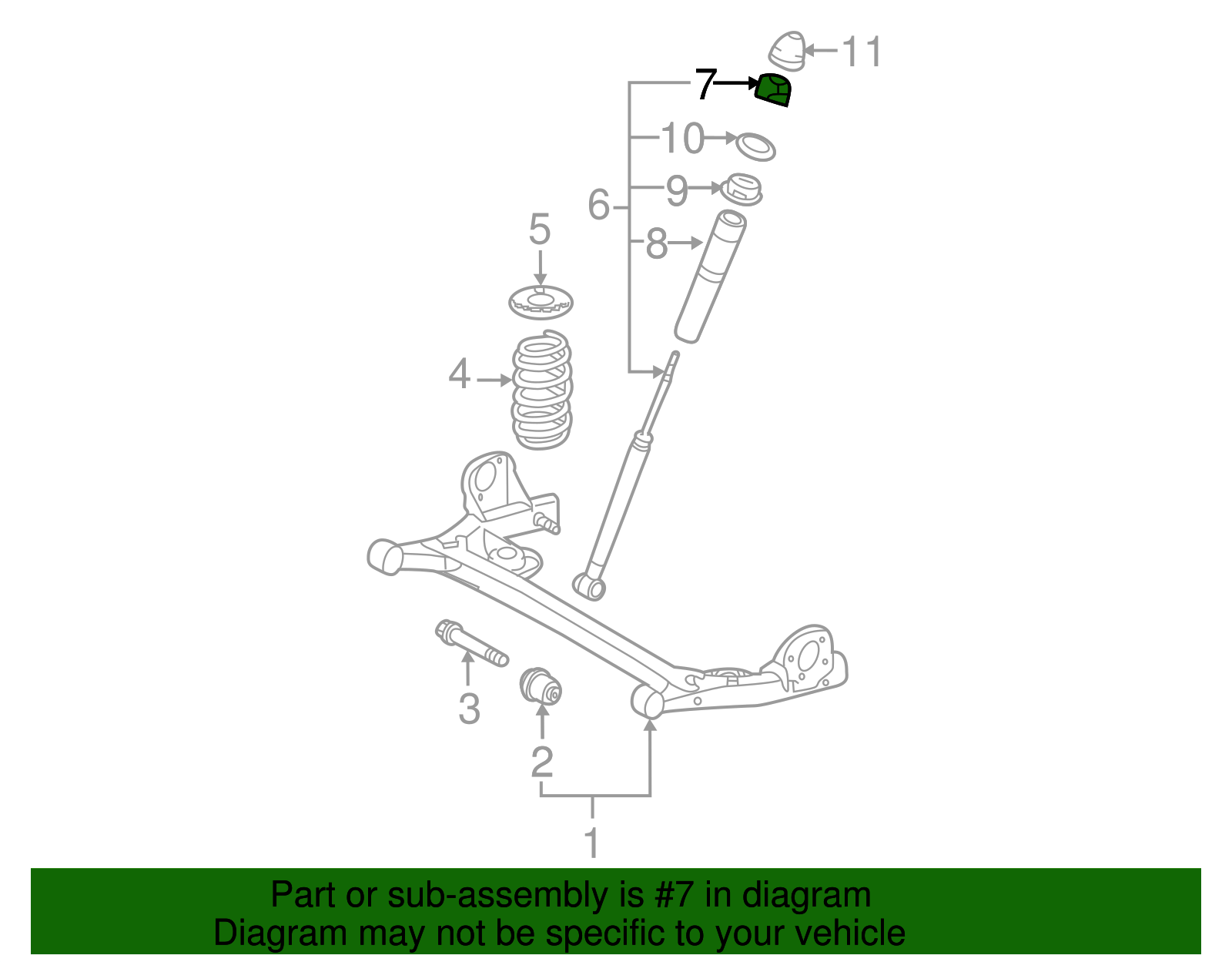 2004-2024 Toyota Shock Nut 90177-12002 | Toyota Parts Center