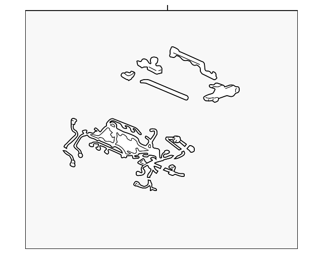 Genuine OEM Acura - Crankshaft Sensor Harness Part# 37501-RCA-A01 ...