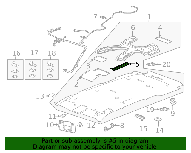 2021-2022 GM Stiffener 84440446 | GMPartsDirect.com