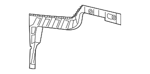 2012-2015 Volkswagen Passat Side Retainer 561-807-393-F | vwpartscente