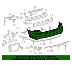 561-807-421-E-GRU - Bumper Cover 2012-2015 Volkswagen Passat | Euro ...
