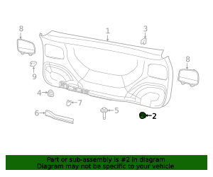 68309559AB - Seat Cushion Heated Pad - 2019 2020 Ram 1500 | Mopar Parts ...