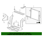 2013-2021 GM Radiator Insulator 22966133 | GMPartsDirect.com