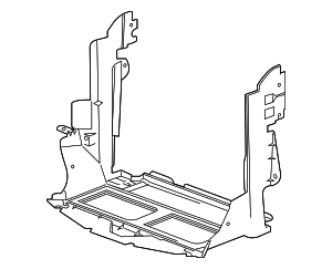 2016-2023 Chevrolet Camaro Lower Radiator Air Baffle 84388317 GM ...