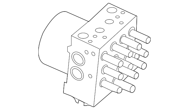 DT4Z2C215A - Genuine OEM Ford ABS Control Unit - Edge & MKX - OEM Parts ...
