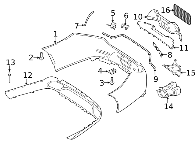 257-885-73-02 - Tow Eye Cap 2019-2021 Mercedes-Benz CLS 53 AMG ...