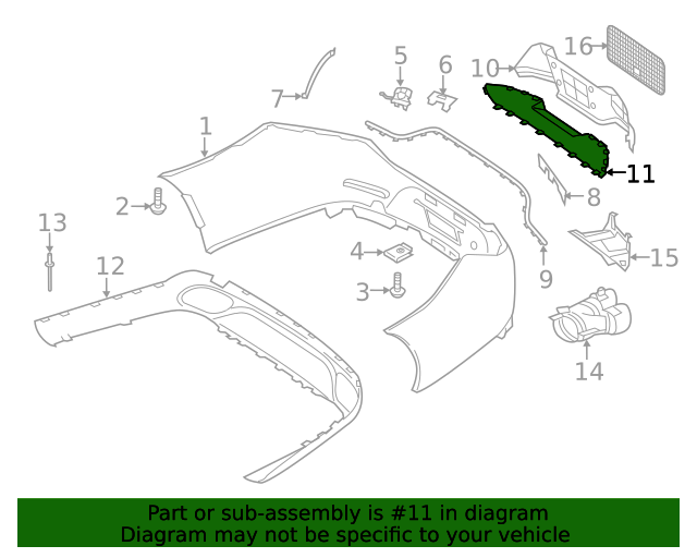 257-885-03-03-9999 - Stiffener 2019-2021 Mercedes-Benz CLS 53 AMG ...