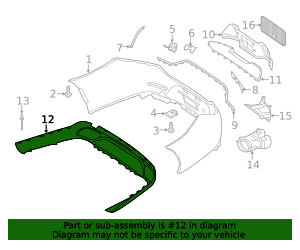 257-885-69-02 - Bumper Impact Absorber 2020-2021 Mercedes-Benz CLS 53 ...