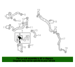 2013-2018 Audi Lower Coupling 4G0-122-293-BF | Audi OEM Parts