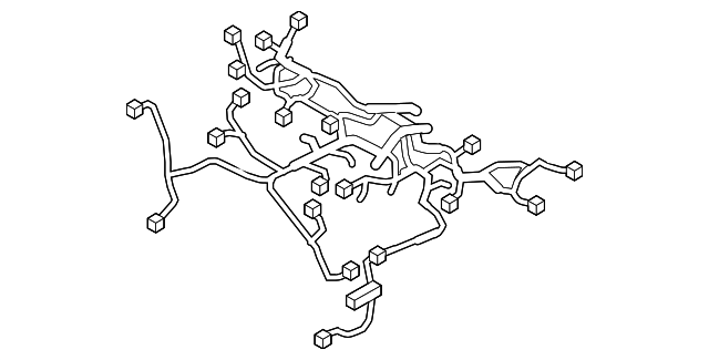 2016-2017 Hyundai Engine Harness 91400-B1012 | World OEM Parts Hyundai