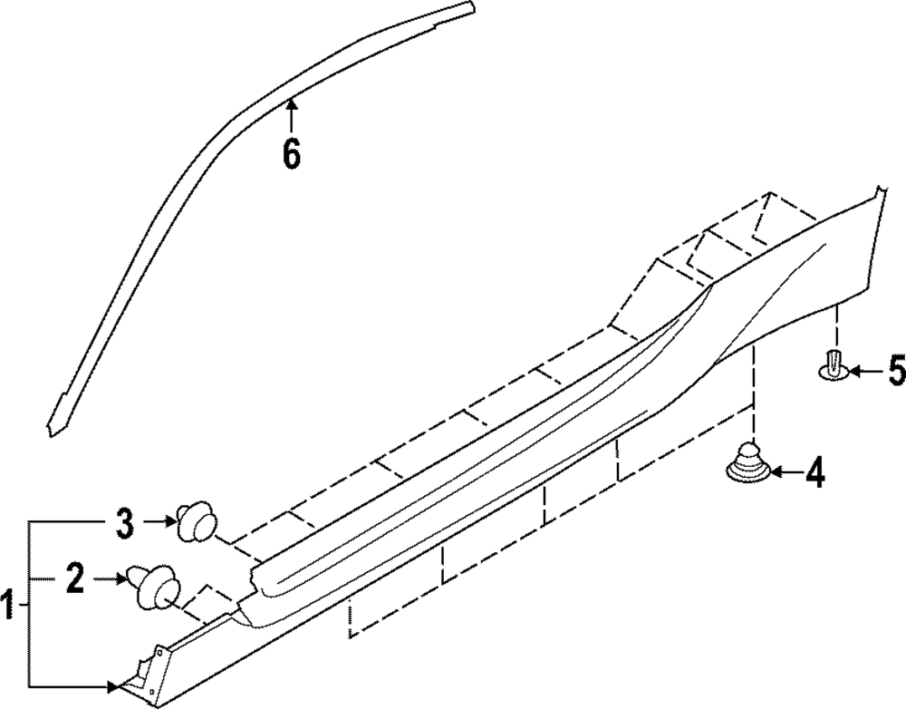SU003-08602 - 2022-2024 Toyota GR86 - Upper Molding | Discount Parts ...