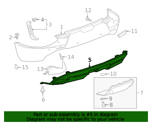 2019-2021 Chevrolet Blazer Valance Panel 84499294 | TascaParts.com
