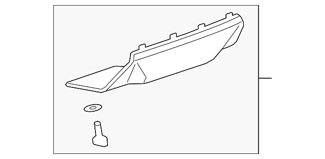 2019-2024 Chevrolet Blazer Satin Steel Rear Bumper Cover Trailer Hitch ...