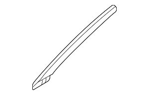 51438400147 - 1999-2002 BMW Z3 Windshield Pillar Trim (51-43-8-400-147 ...