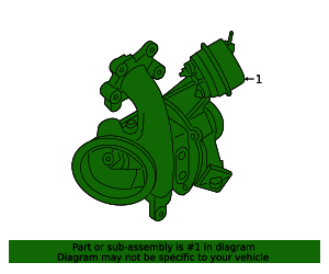 PV4Z-6K682-D - Turbocharger 2023-2025 Ford Escape | Ford Parts Direct