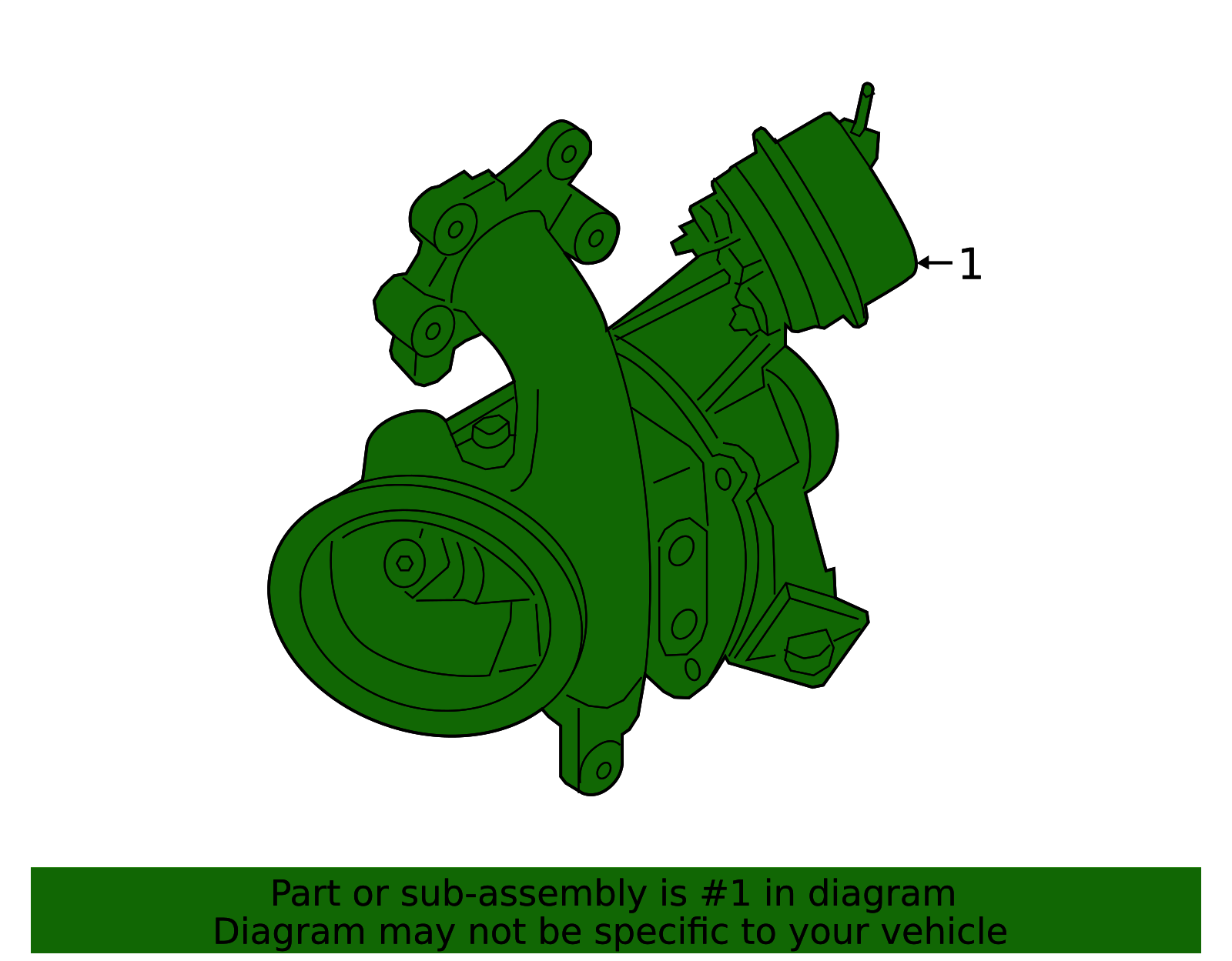 PV4Z-6K682-D - Turbocharger 2023-2025 Ford Escape | Ford Parts Center