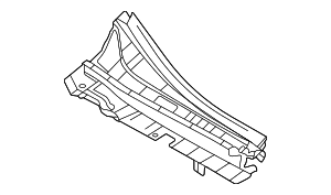 2020-2023 Mazda CX-30 Cowl Grille DGH9-50-7R0A | MazdaGear.com