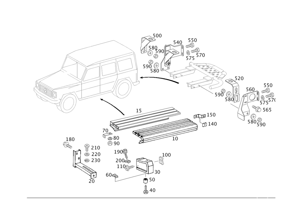 463-855-04-35 - Trim 2003-2018 Mercedes-Benz | Mercedes-Benz USA Parts