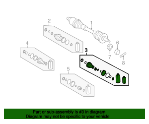 2006-2011 Hyundai Azera Boot Kit 49509-3KA30 | OEM Parts Online