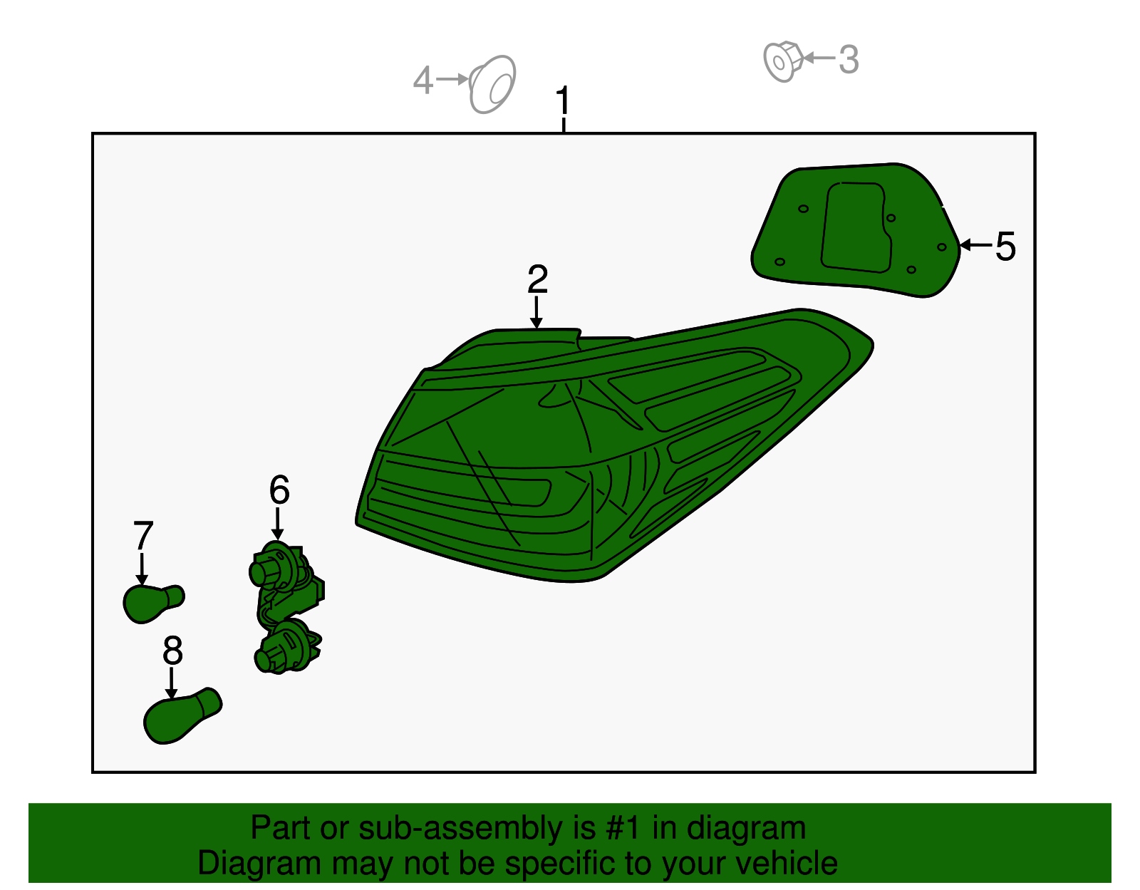 2017-2018 Kia Forte Combo Lamp Assembly 92402-B0600 | Retail ...