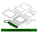 Genuine OEM Ford Part - Front Plate M1PZ-7851916-AC | Genuine OEM Ford ...