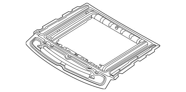 Frame Sliding Roof Panel Ope M1PZ-7850056-B | OEM Parts Online