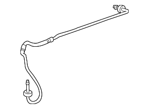2004-2005 GM Automatic Transmission Fluid Cooler Inlet Line 15264588 ...