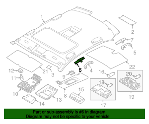 Genuine BMW 51-16-9-117-630 | Grip Handle Front Bracket | FREE Shipping ...